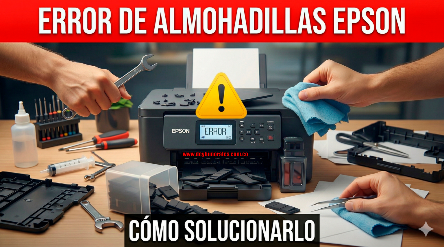 Cómo resetear las almohadillas de tinta en impresoras Epson - Deybi ...